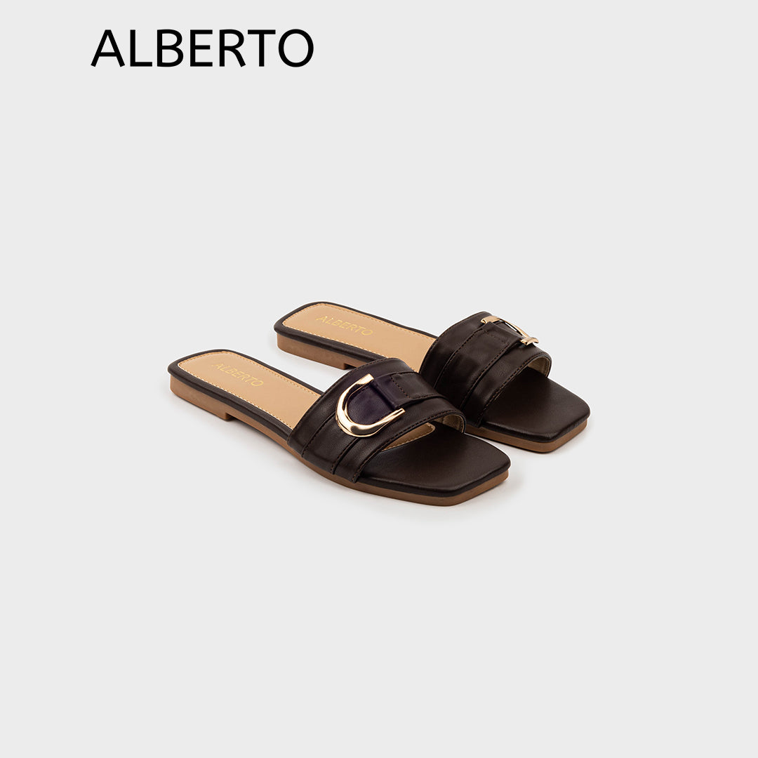 Women's Avi Flat Sandals – ALBERTO