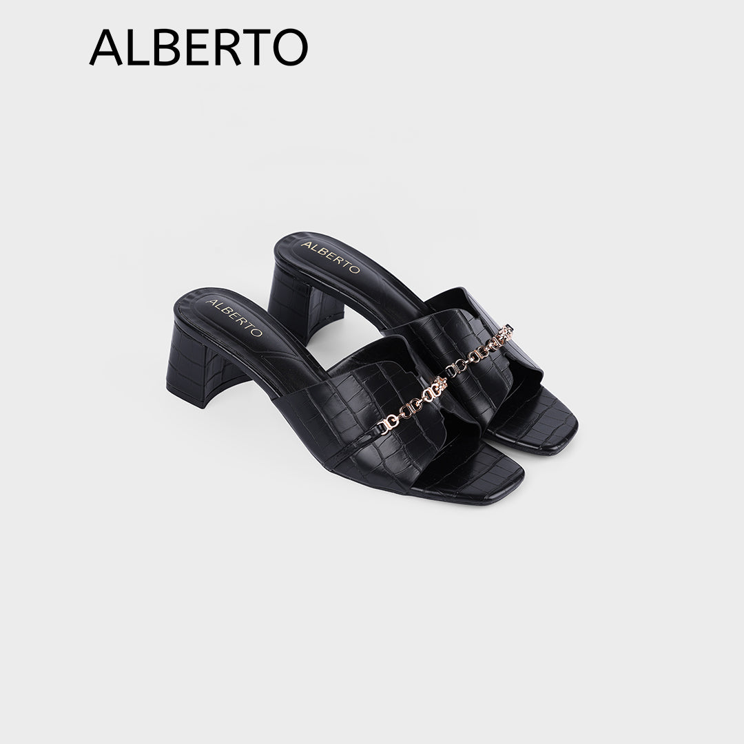 Women's Celestia Mid-Heel Sandals – ALBERTO