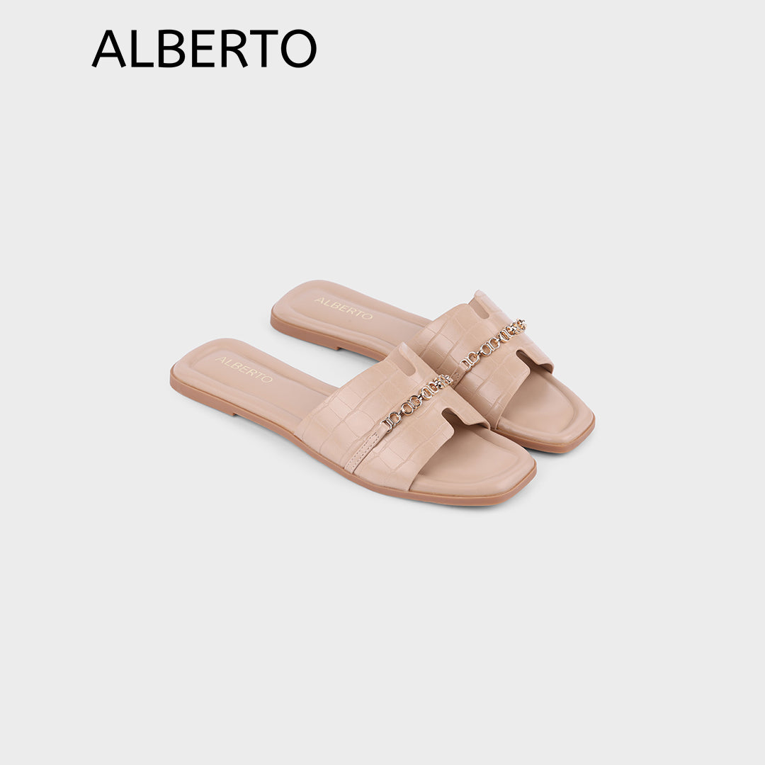Women's Arcadia Slip-on Sandals – ALBERTO